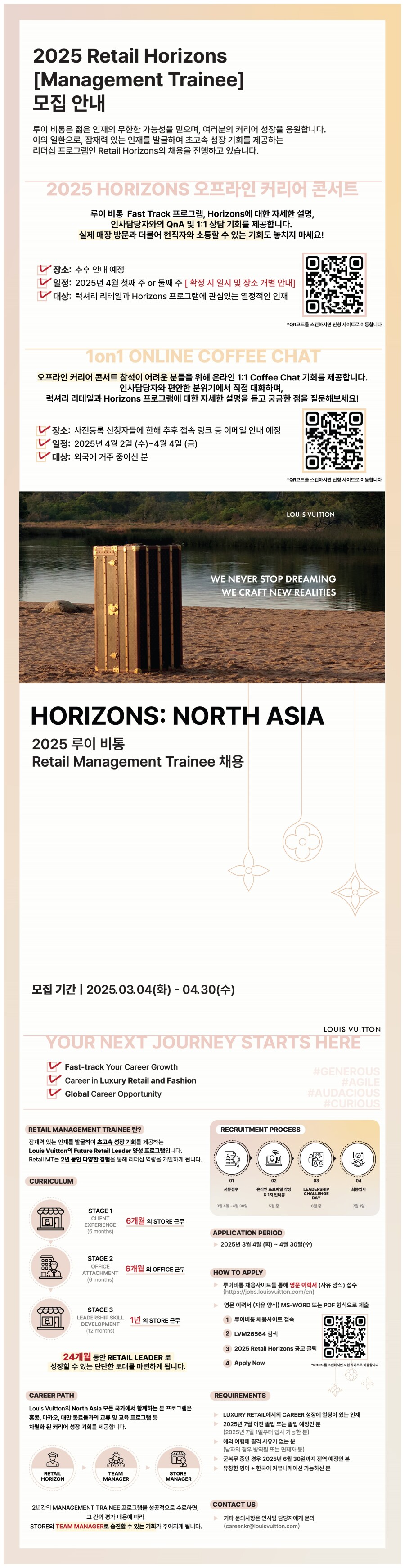 [루이비통코리아] 2025 RETAIL MANAGEMENT TRAINEE 공개 채용 – KSA ILLINOIS